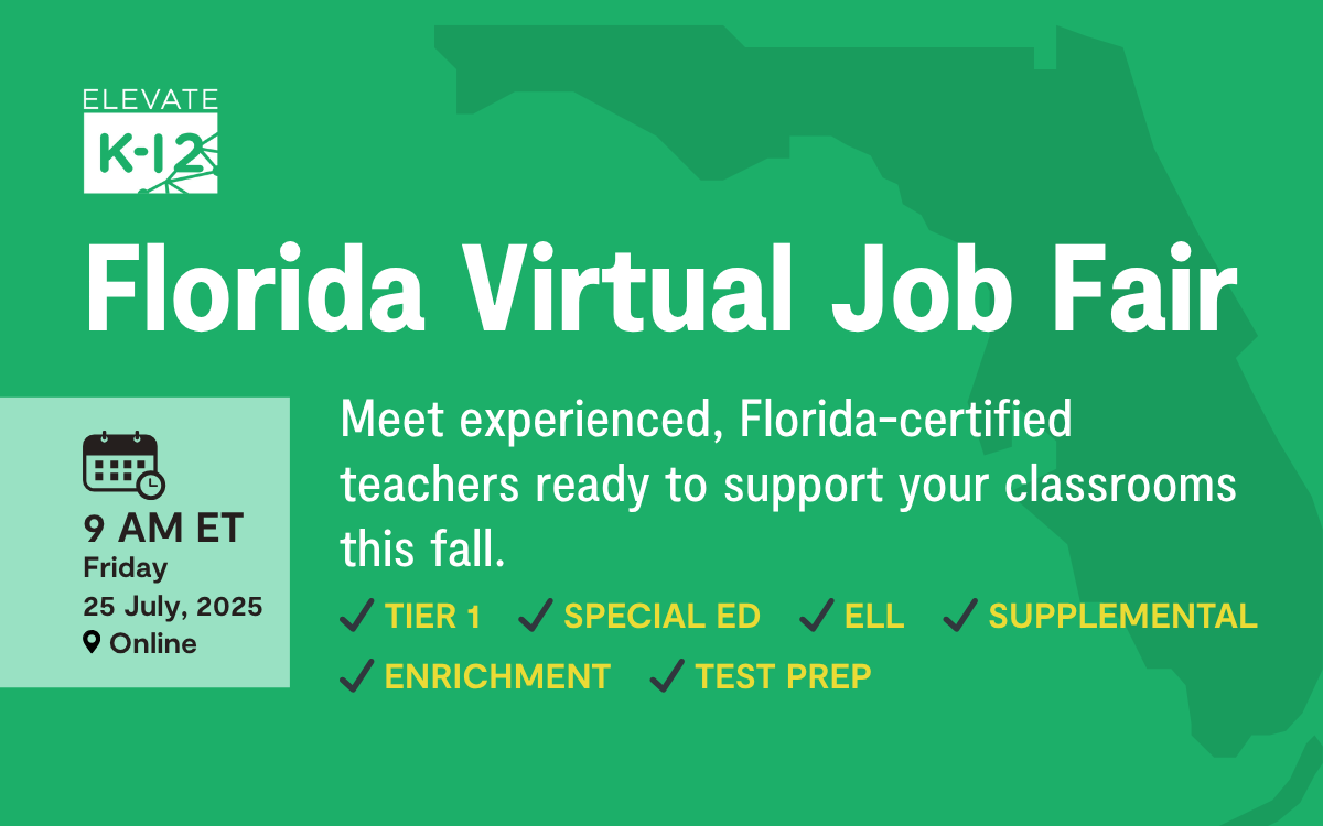Florida Virtual Job Fair Registration | Elevate K12