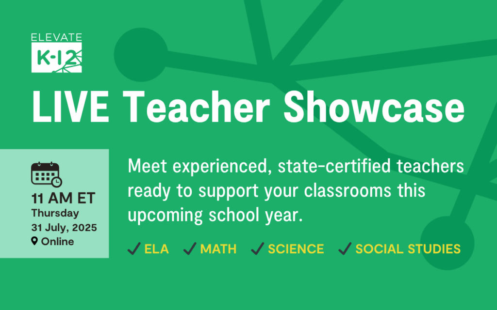 Meet Certified Teachers for Your District | Virtual Job Fairs & Webinars | Elevate K-12 ...